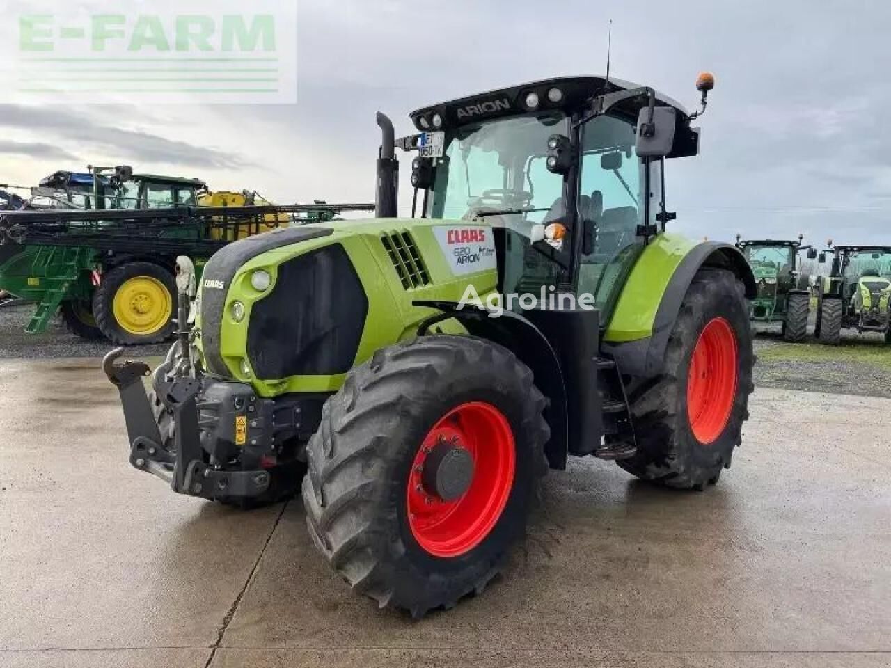 Claas arion 620 cebis CEBIS traktor točkaš