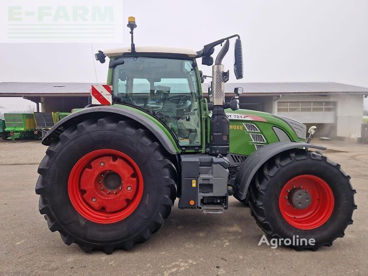 Fendt 724 s 4 profi traktor točkaš