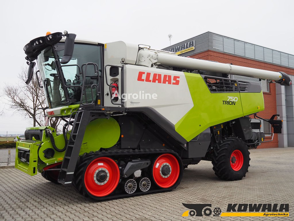 Claas Trion 750TT, GPS + V930 kombajn za žito