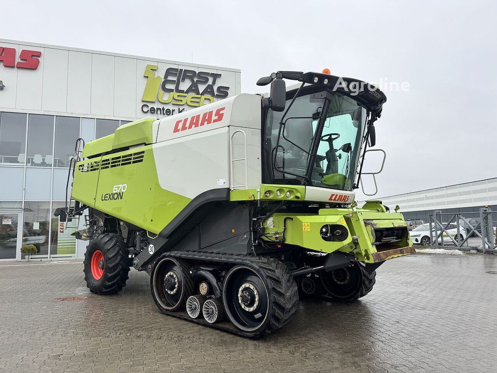 Claas Lexion 670 TT kombajn za žito