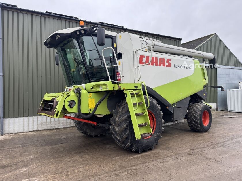 Claas Lexion 570 c/w V750 Header kombajn za žito