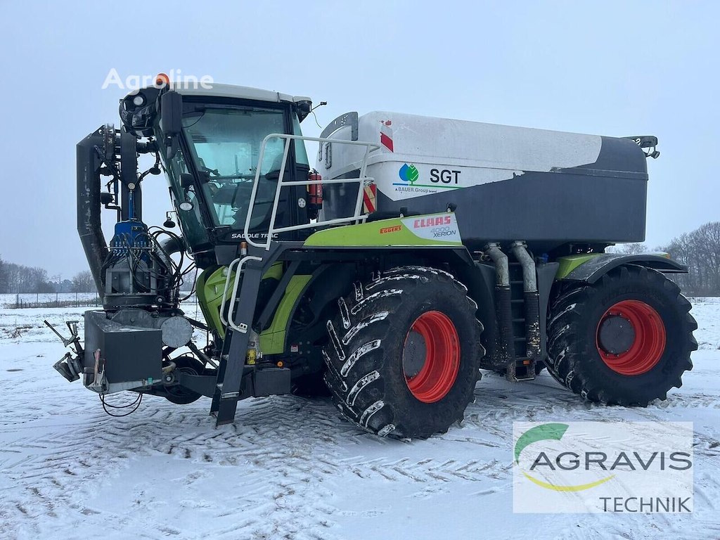 Claas Xerion 4000 Saddle Trac kombajn za žito