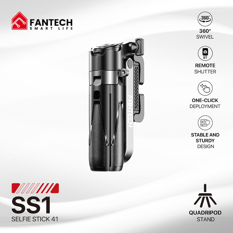 Selfie stick Fantech SS141 selfi stap crni
