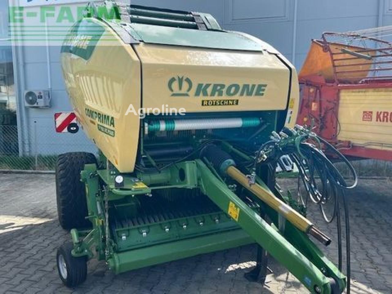 Krone comprima v 150 xc plus balirka za četvrtaste bale