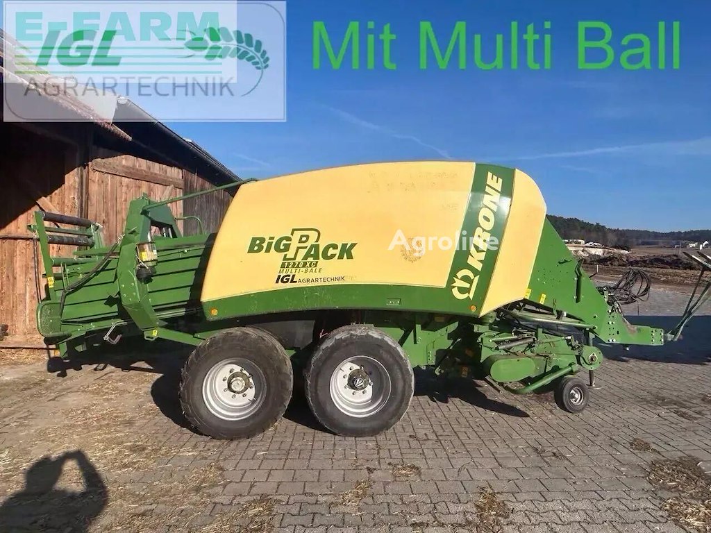 Krone big pack 1270 xc multi bale balirka za četvrtaste bale