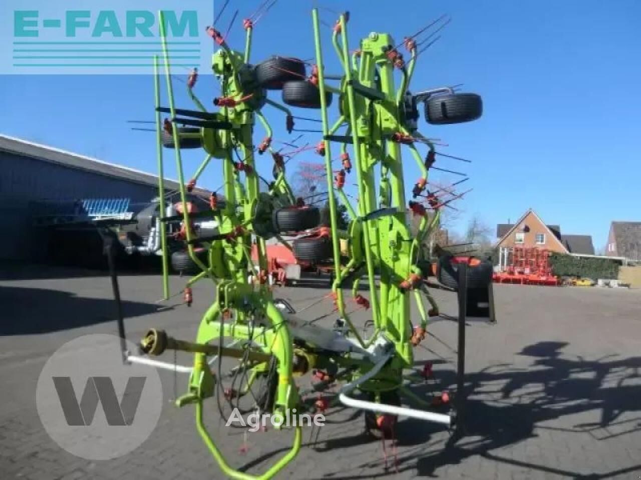 Claas volto 1100 prevrtač sena