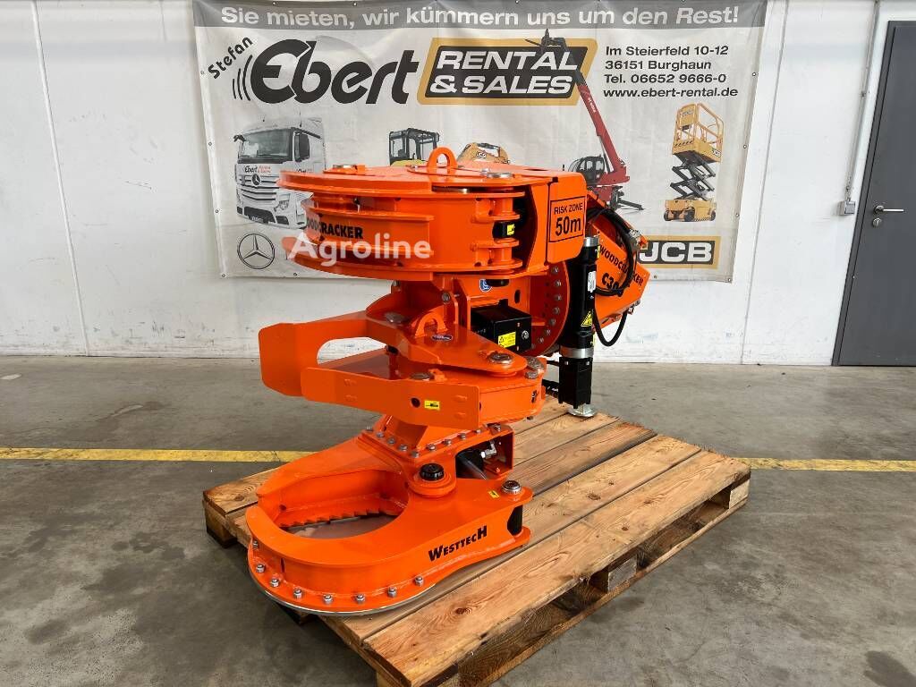 Nova Westtech Woodcracker C300 Fällgreifer / Tiltator / NEU glava za obaranje stabala