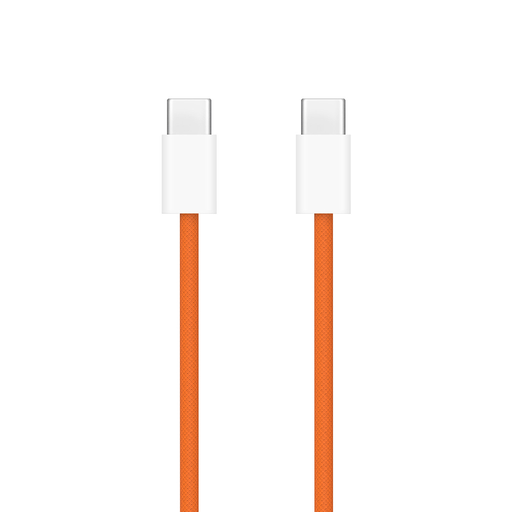 USB data kabl za iPhone 17/AIR/17 Pro/17 Pro Max Type C na Type C 60W 1m narandzasti (MS)