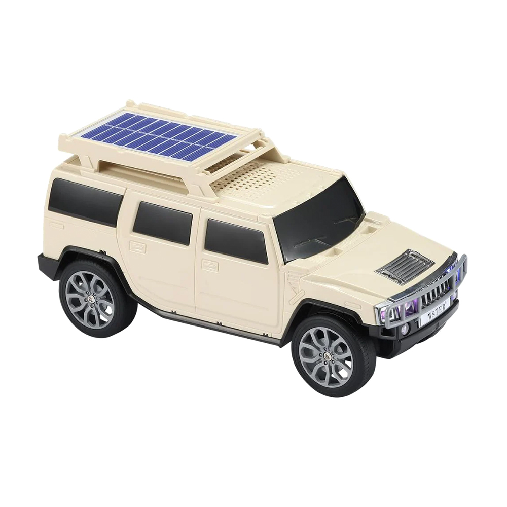 Zvucnik bluetooth WS-696 sa solarnim punjenjem auto beli (MS)