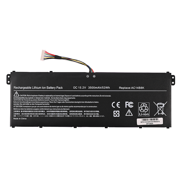 Baterija za Laptop - Acer A515 15.2V 3500mAh AP14B8K HQ2200 B