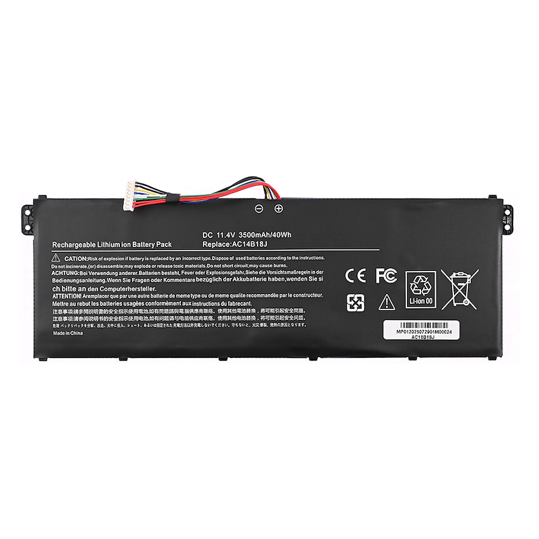 Baterija za Laptop - Acer ES1-533 11.4V 3500mAh AC14B18J HQ2200 B