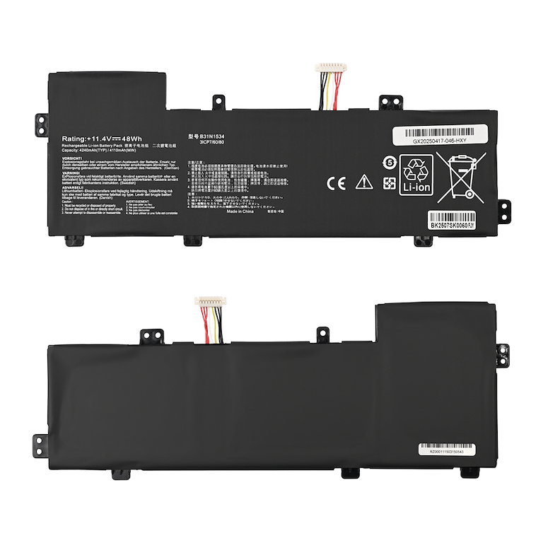 Baterija za Laptop - Asus Zenbook UX510 UX510UW UX510UX B31N1534 Series HQ2200 M