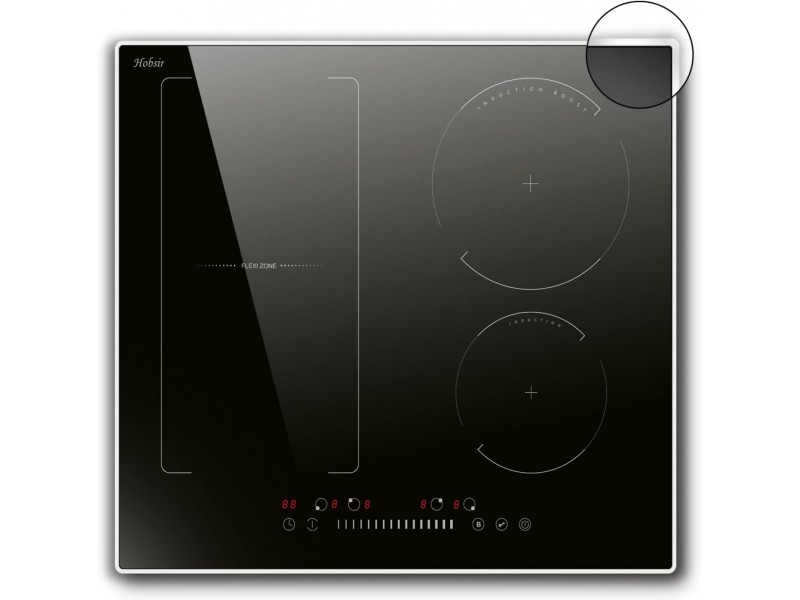 Indukciona ploča 60cm-4 ringle, 7200W,Flex zona,Touch