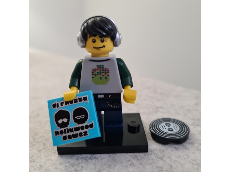 LEGO minifigura serije 8, DJ