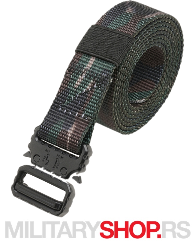 Kaiš Woodland Boje – Brandit Tactical Belt