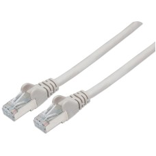 INTELLINET Patch Cable Cat7, Cat6a Plugs,SFTP,LSOH,7.5m,Gray