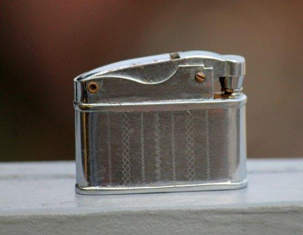 Vintage Petrol Lighter SUNFLOVER / upaljač II. U dobrom stanju