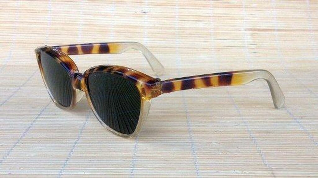 Vintage Tortoise Brown naočare za sunce. Fenomenalne stare, naočare za
