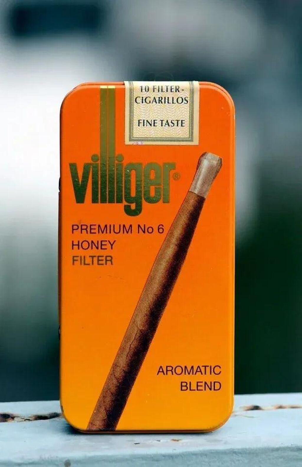 VILLIGER Premium HONEY Aluminijumska Tabakera. Made in Swizerland
