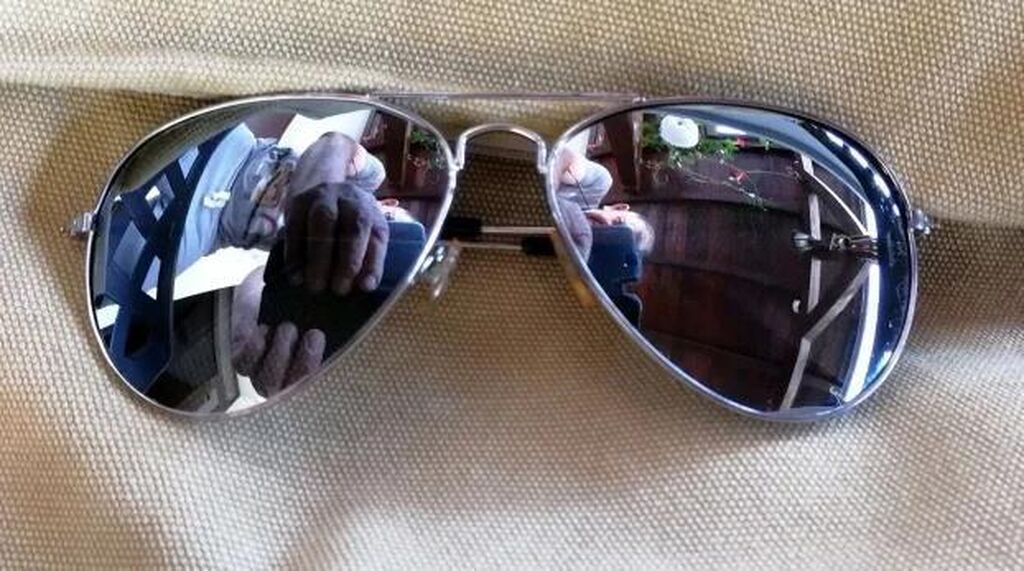 Vintage AVIATOR ogledalo stakla. Vintage Aviator. Očuvane naočare sa