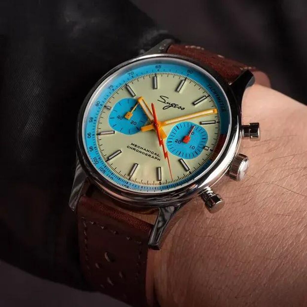 Sugess Chrono Heritage S387 - Pilot - 40mm (SeaGull ST1901)