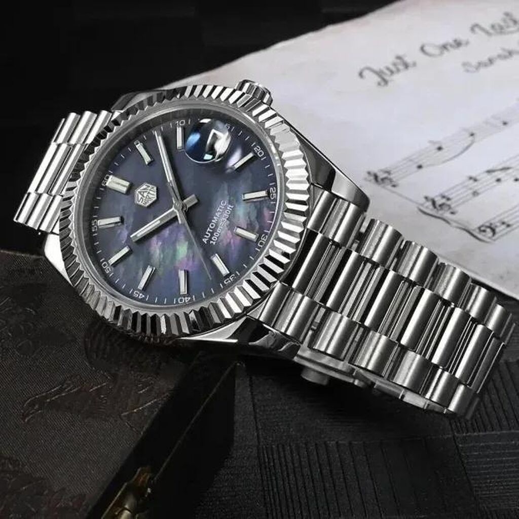 San Martin SN0059-G V2 -40mm-MOP Plava/Rolex Datejust Potpuno NOV