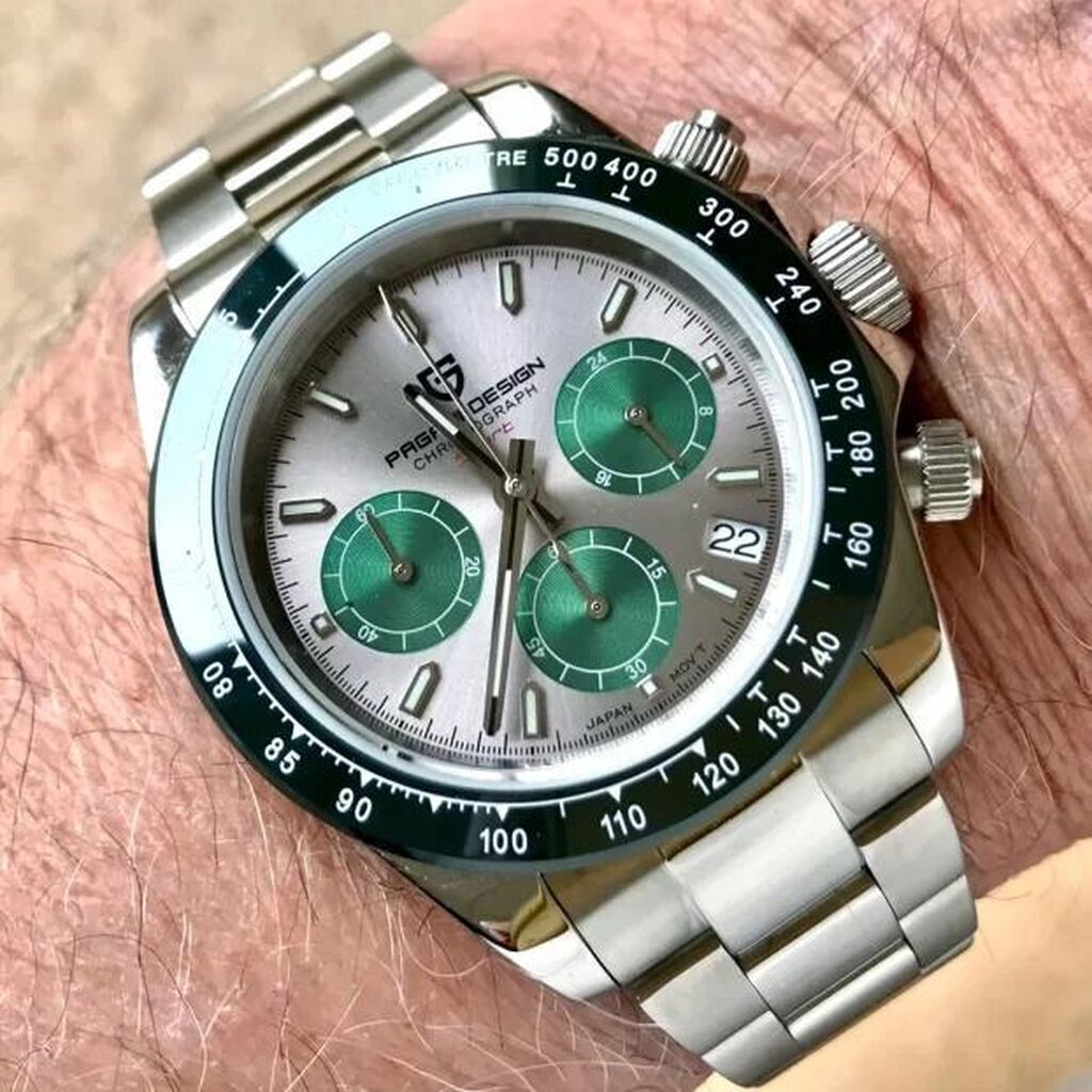 PAGANI DESIGN PD-1644 Sport - 40mm - Zelena -Rolex Daytona
