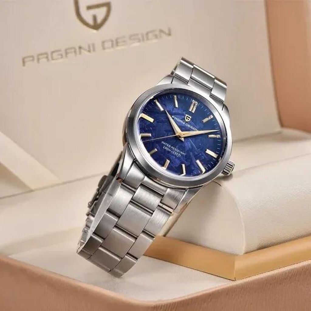 PAGANI DESIGN PD-1734 sat -Blue / Plava- Grand Seiko Homage Potpuno