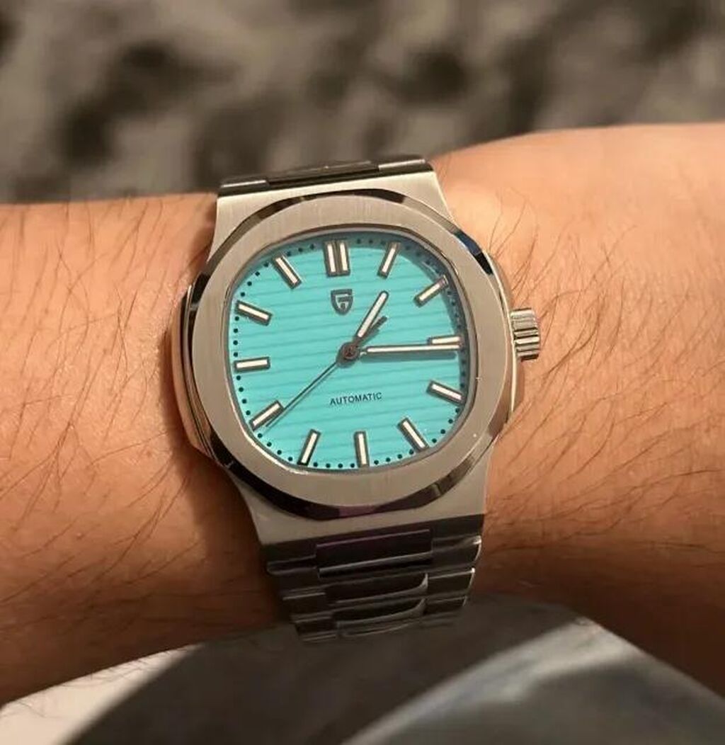 PAGANI DESIGN PD-1728 -Tiffany plava-Patek Philippe Nautilus Potpuno