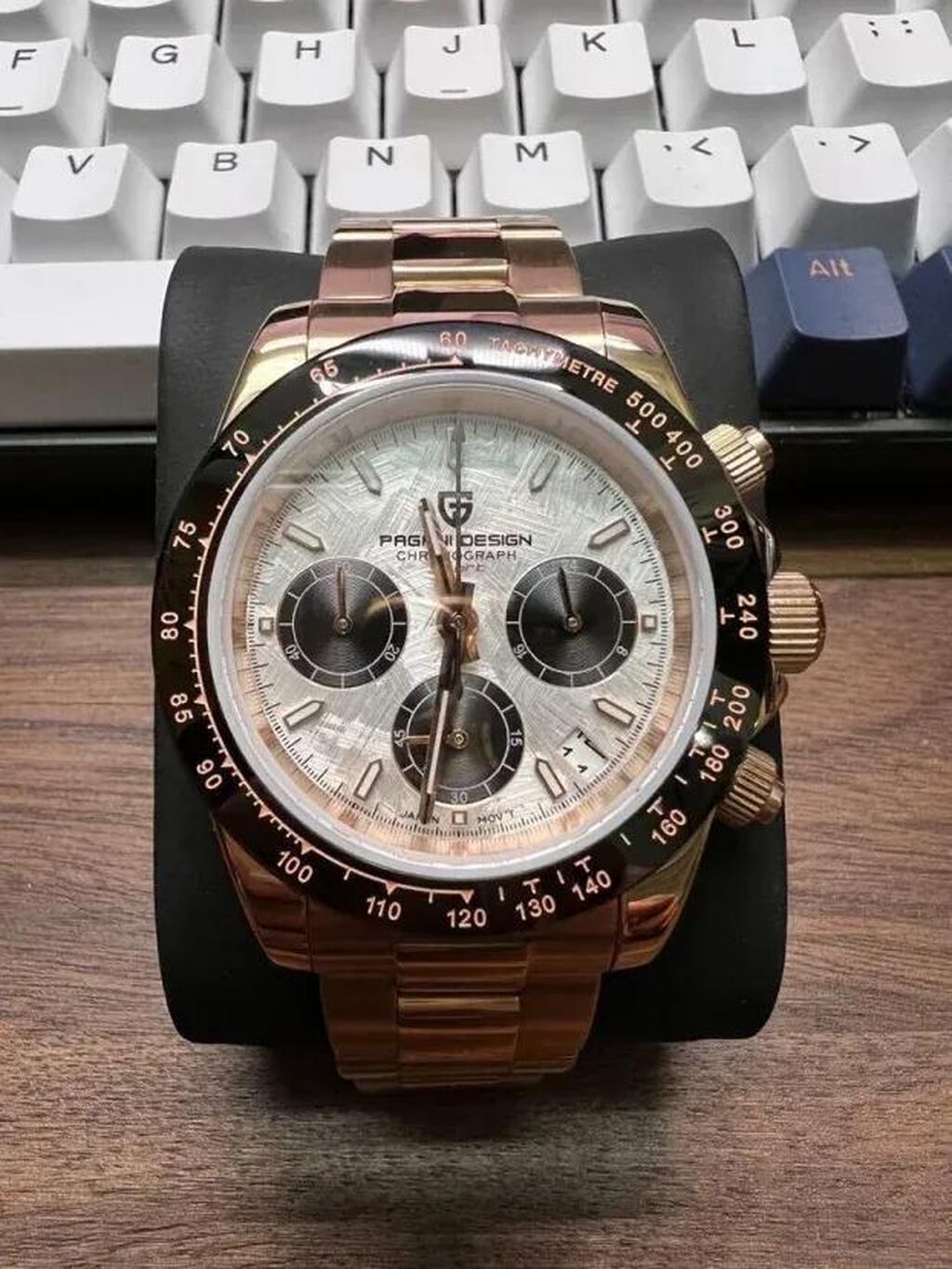 PAGANI DESIGN PD-1644 Sport - 40mm -Rose Gold- Rolex Daytona Potpuno