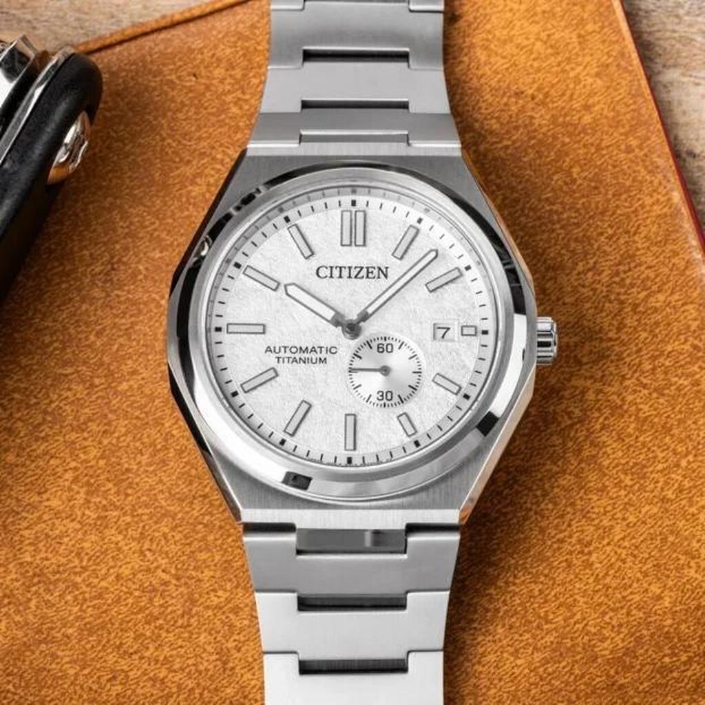 Citizen NJ0180-80A Super Titanium Automatik - 40 mm - Bela Potpuno
