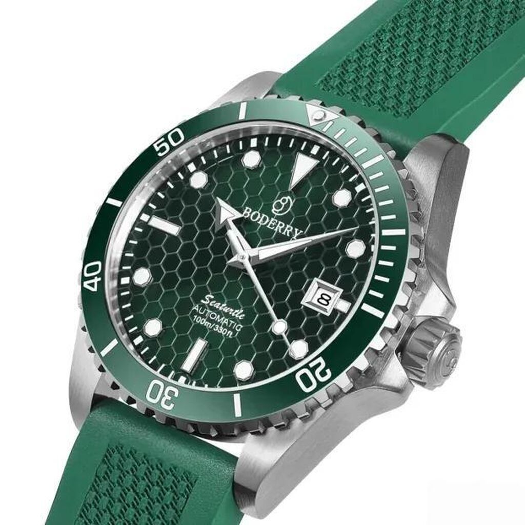 Boderry BDA007T SEATURTLE OCEAN - 40mm - Zelena - Titanium