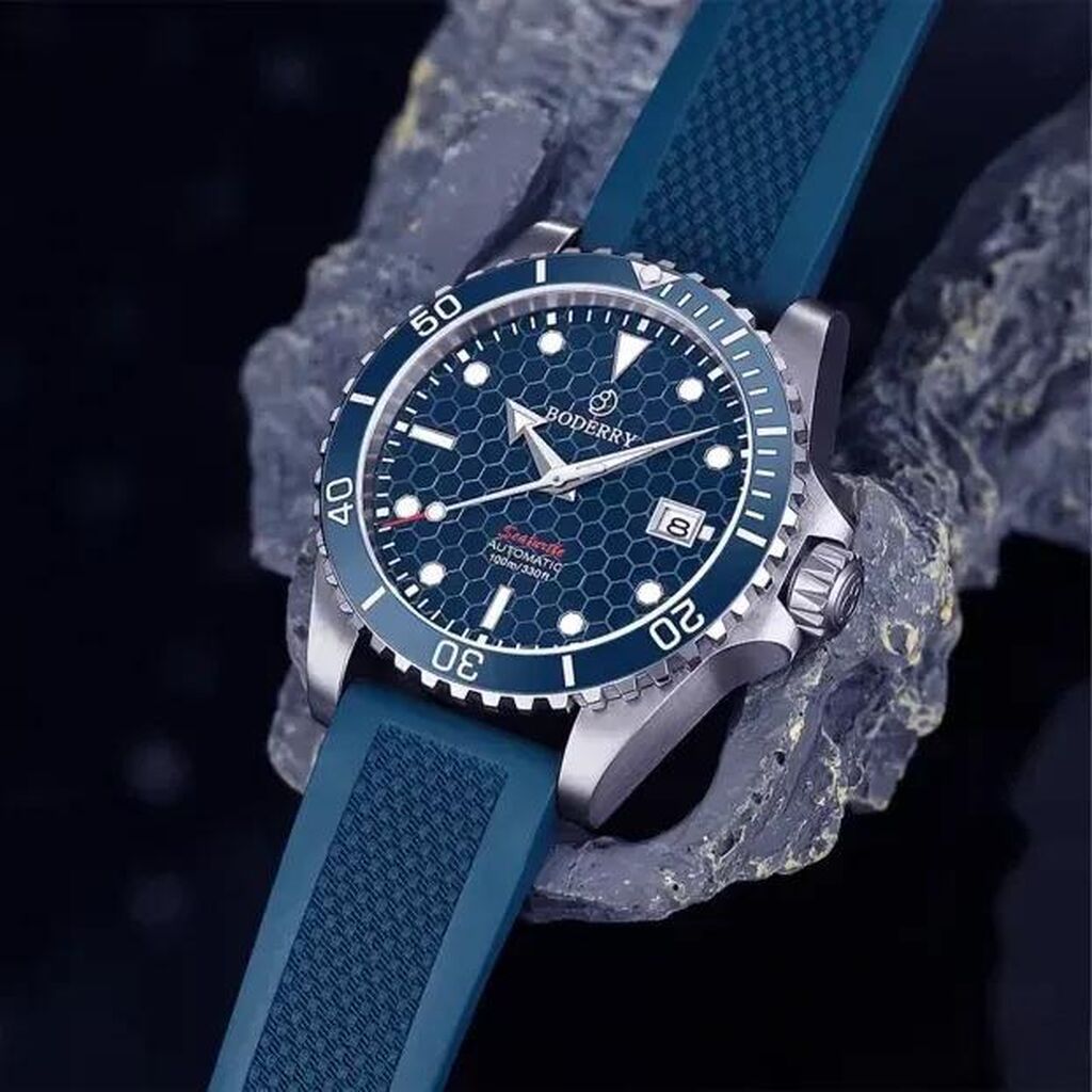 Boderry BDA007T SEATURTLE OCEAN - 40mm - Plava - Titanium