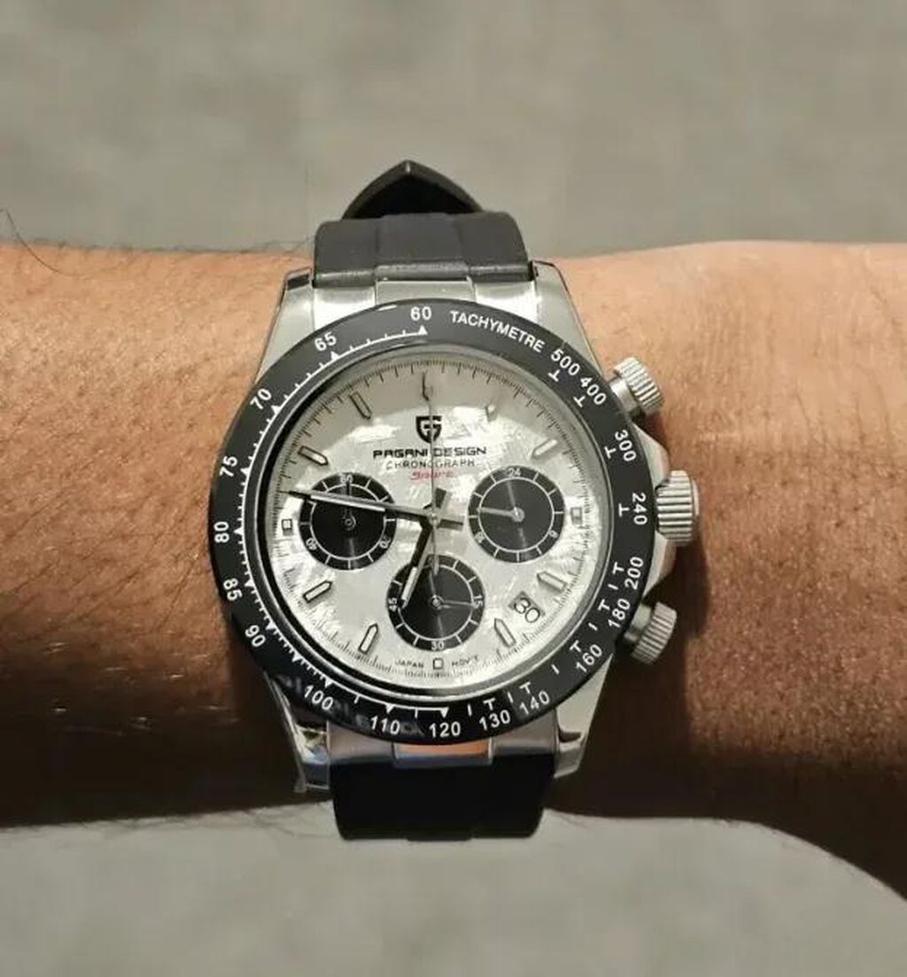 PAGANI DESIGN PD-1664 Sport sat -Meteor bela- Rolex Daytona Potpuno
