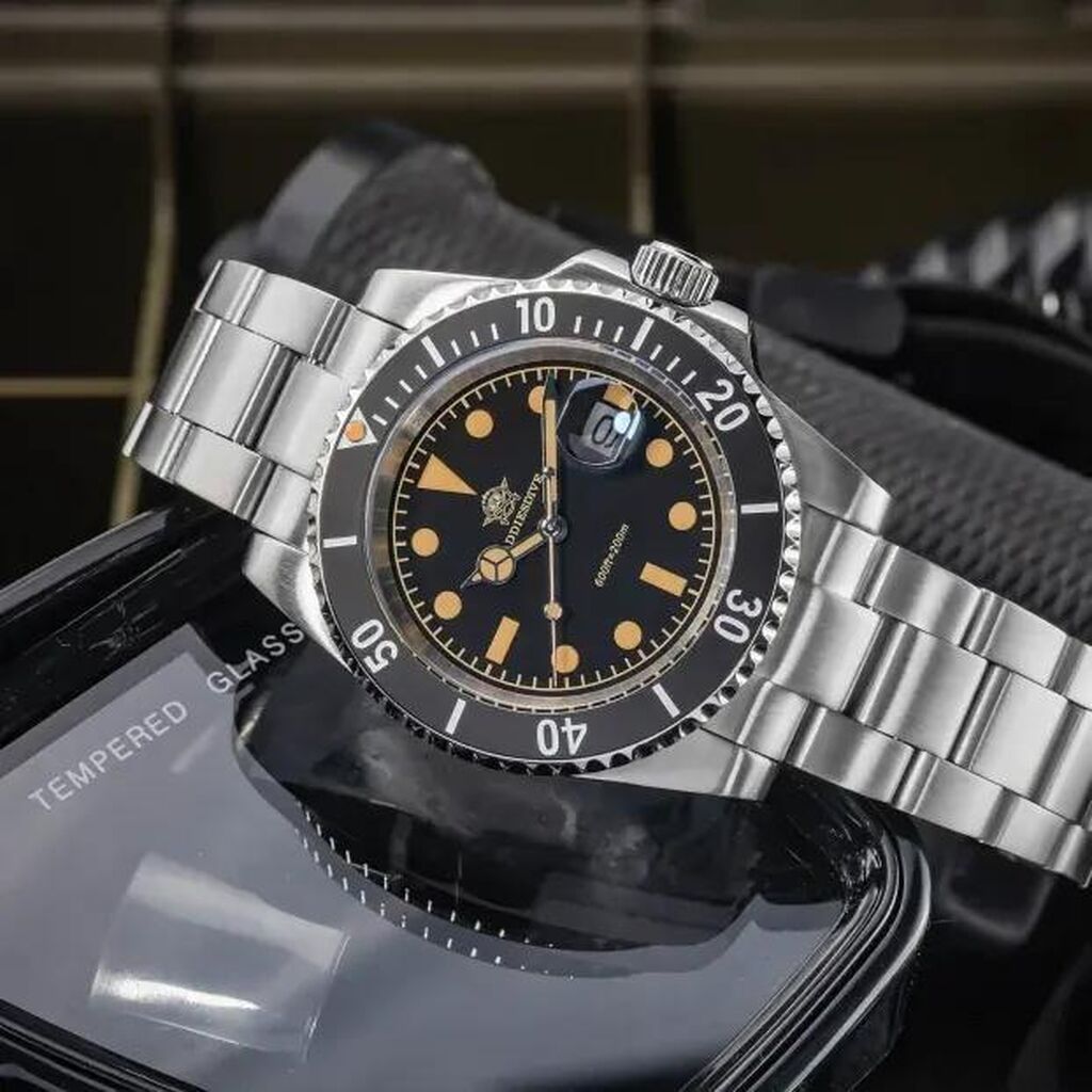 ADDIESDIVE AD2054 - 41mm - Crna - Rolex Submariner Homage ADDIESDIVE
