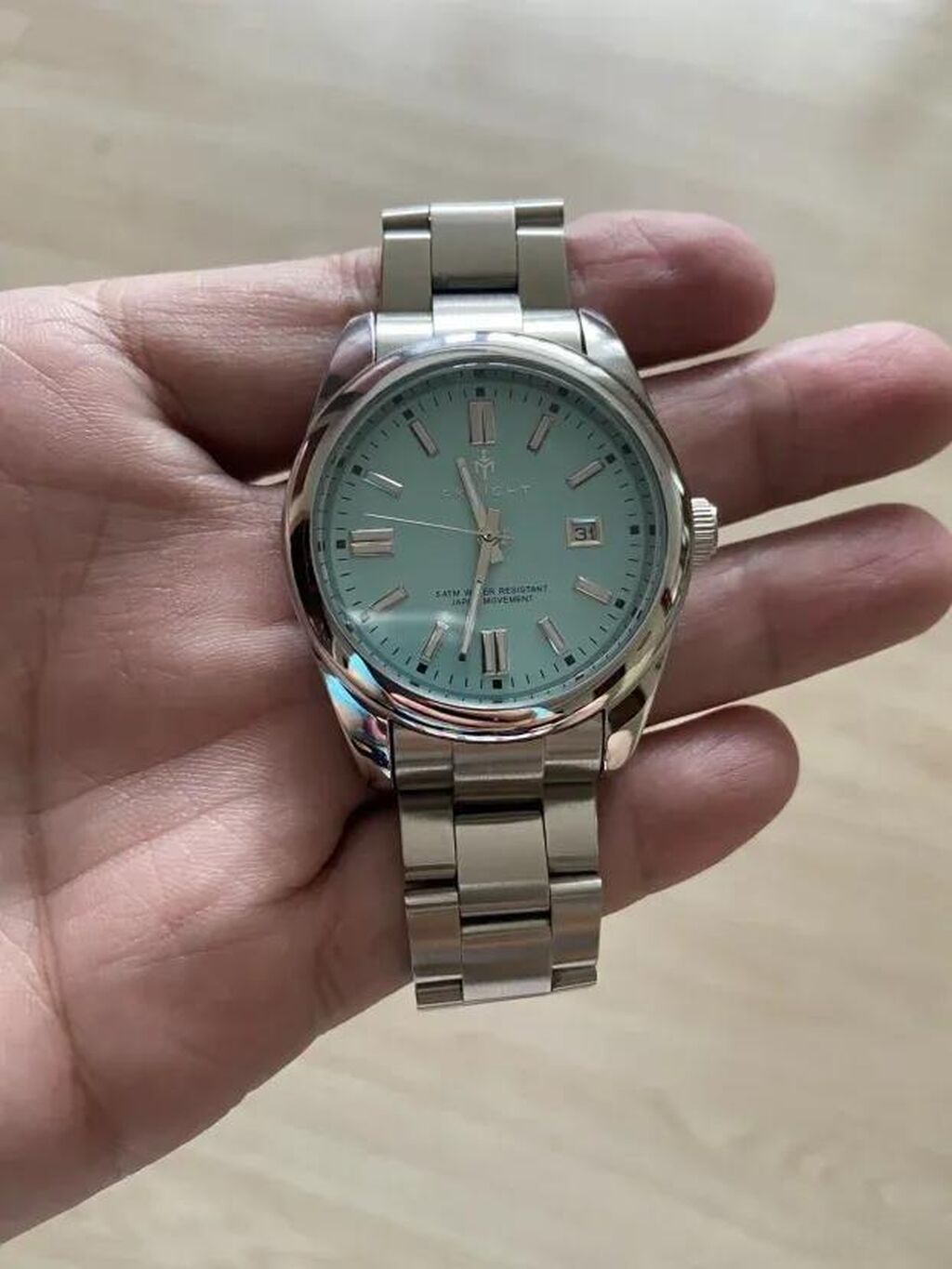 AKNIGHT AK-5185 sat - Tiffany plava - Rolex OP Homage Potpuno nov