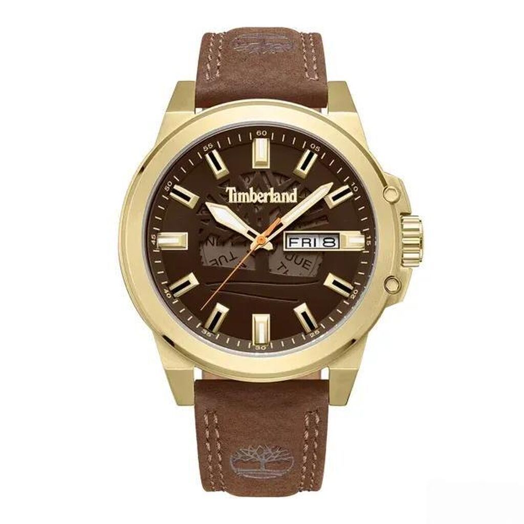 AKCIJA - TIMBERLAND Canfield TDWGB0040803 - 46mm - Braon Potpuno nov