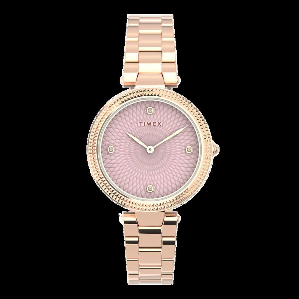 AKCIJA - TIMEX Adorn TW2V24300UK - 32mm - Roze Potpuno nov i