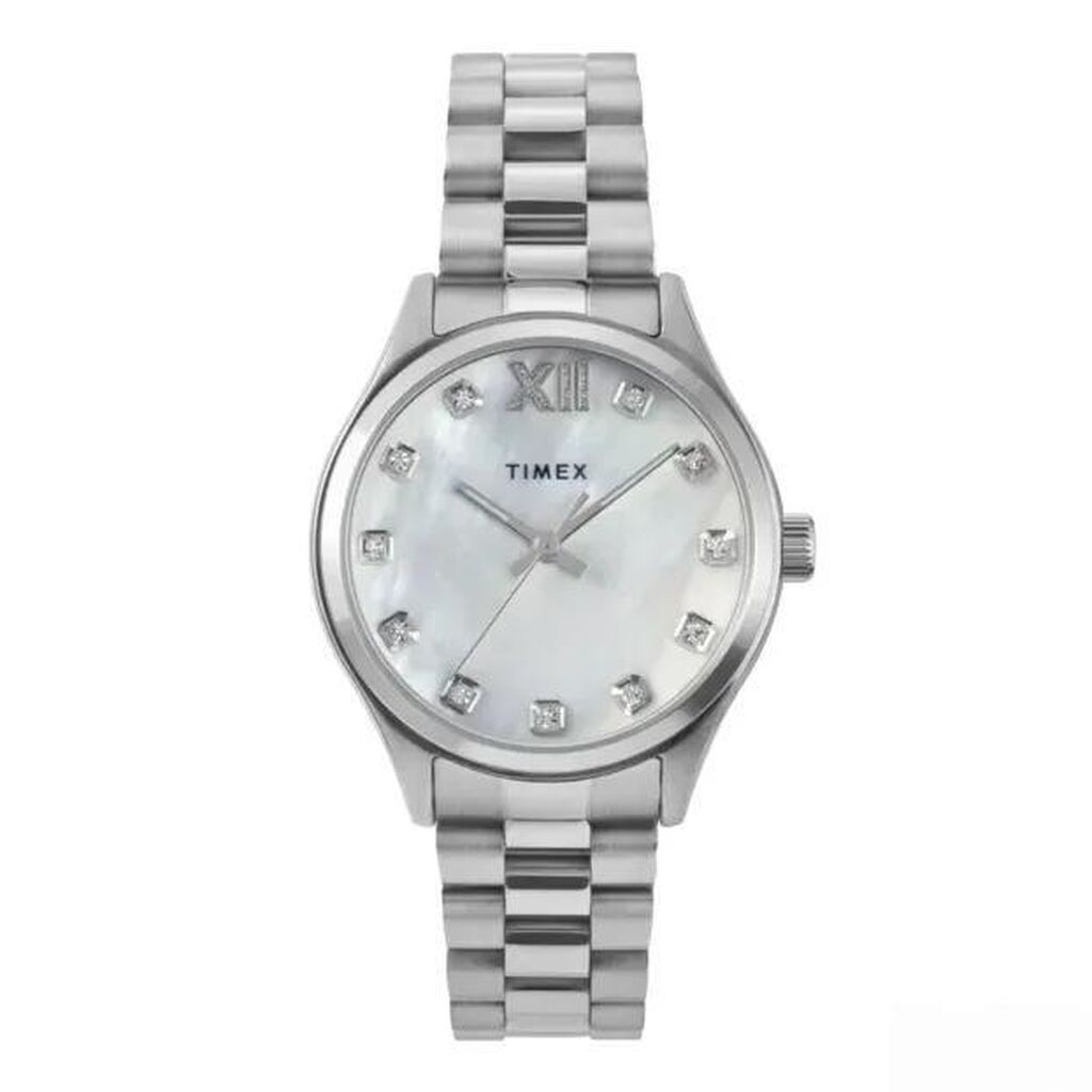 AKCIJA - TIMEX Trend TW2W85300UK - 34mm - MOP Bela Potpuno nov i