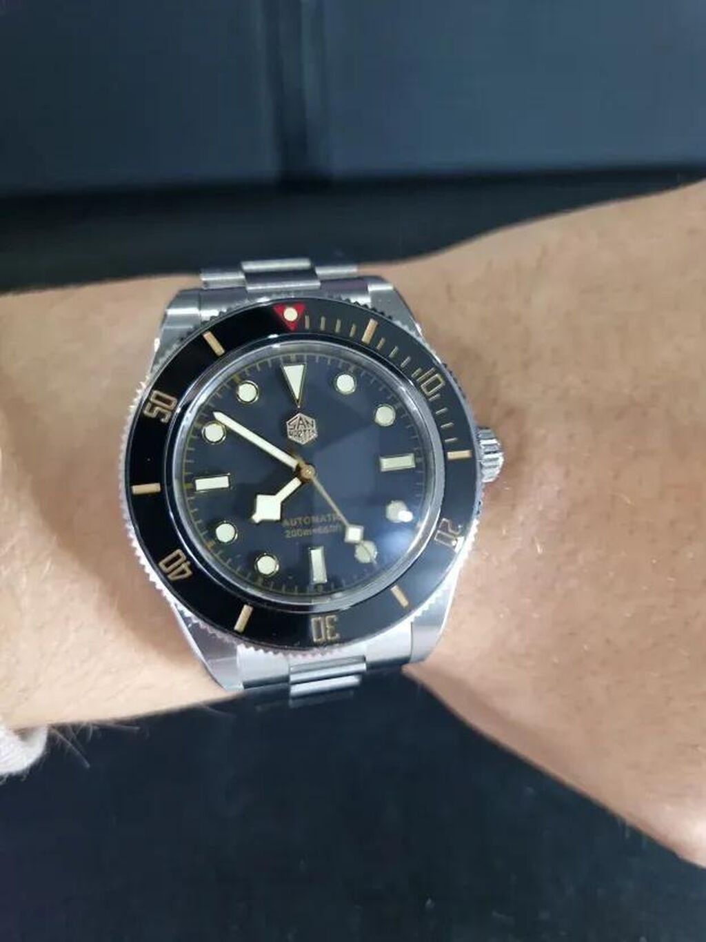 San Martin SN0008-GB Diver - Tudor BLACK BAY 58- Seiko meh