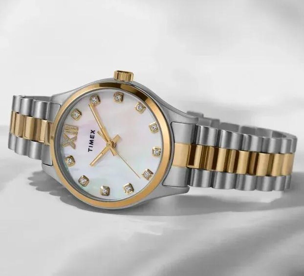 AKCIJA - TIMEX Trend TW2W85500UK - 34mm - MOP Bela Potpuno nov i