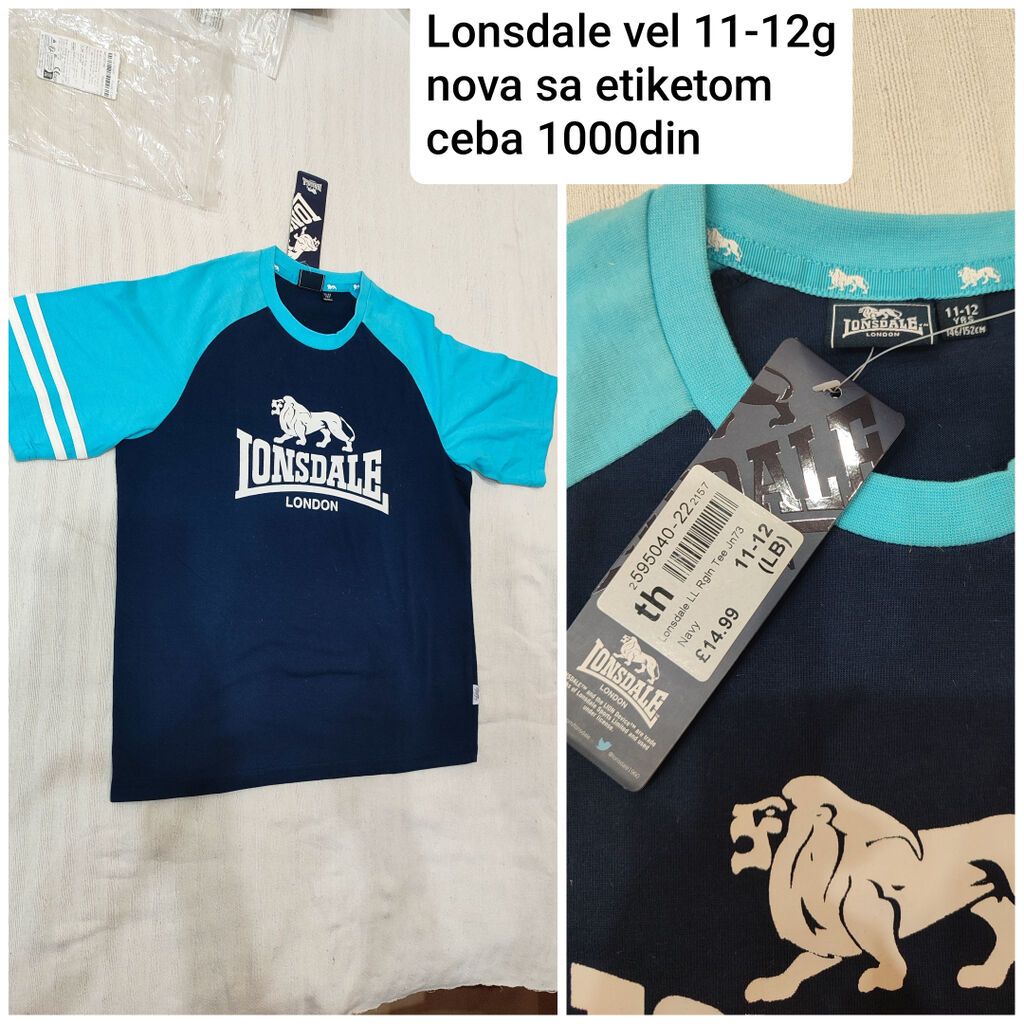 Lonsdale dečija majica kratkih rukava - Brend: Lonsdale London -