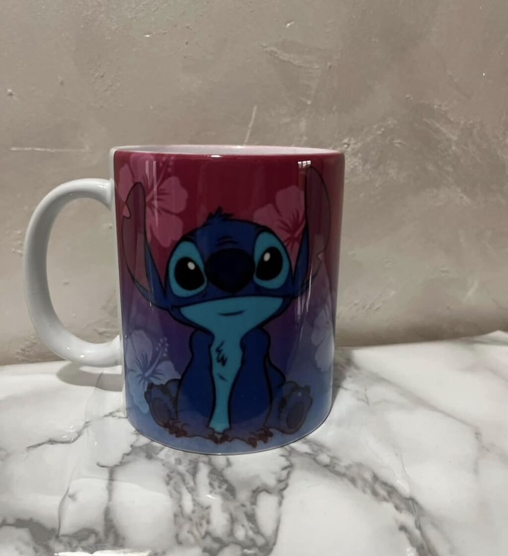 Keramičke šolje sa motivima Lilo & Stitch crtanog filma -