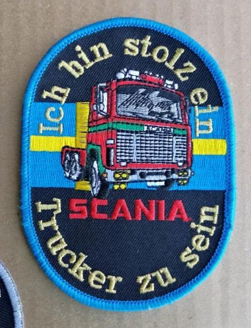 SCANIA vezeni logo ševron Ponosan sam što sam Kamion Skania. Made in