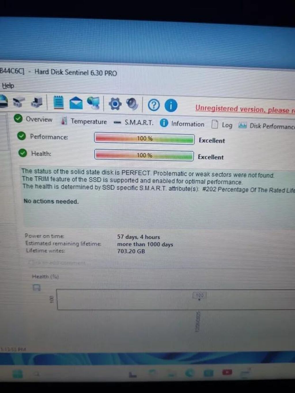 SSD Disk Crucial MX100 256Gb. Ispravan, zdrav 100%