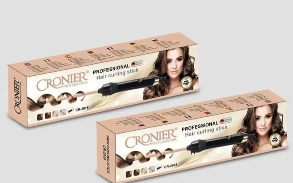 CRONIER Professional Hair Curling Stick – model CR-2018 -