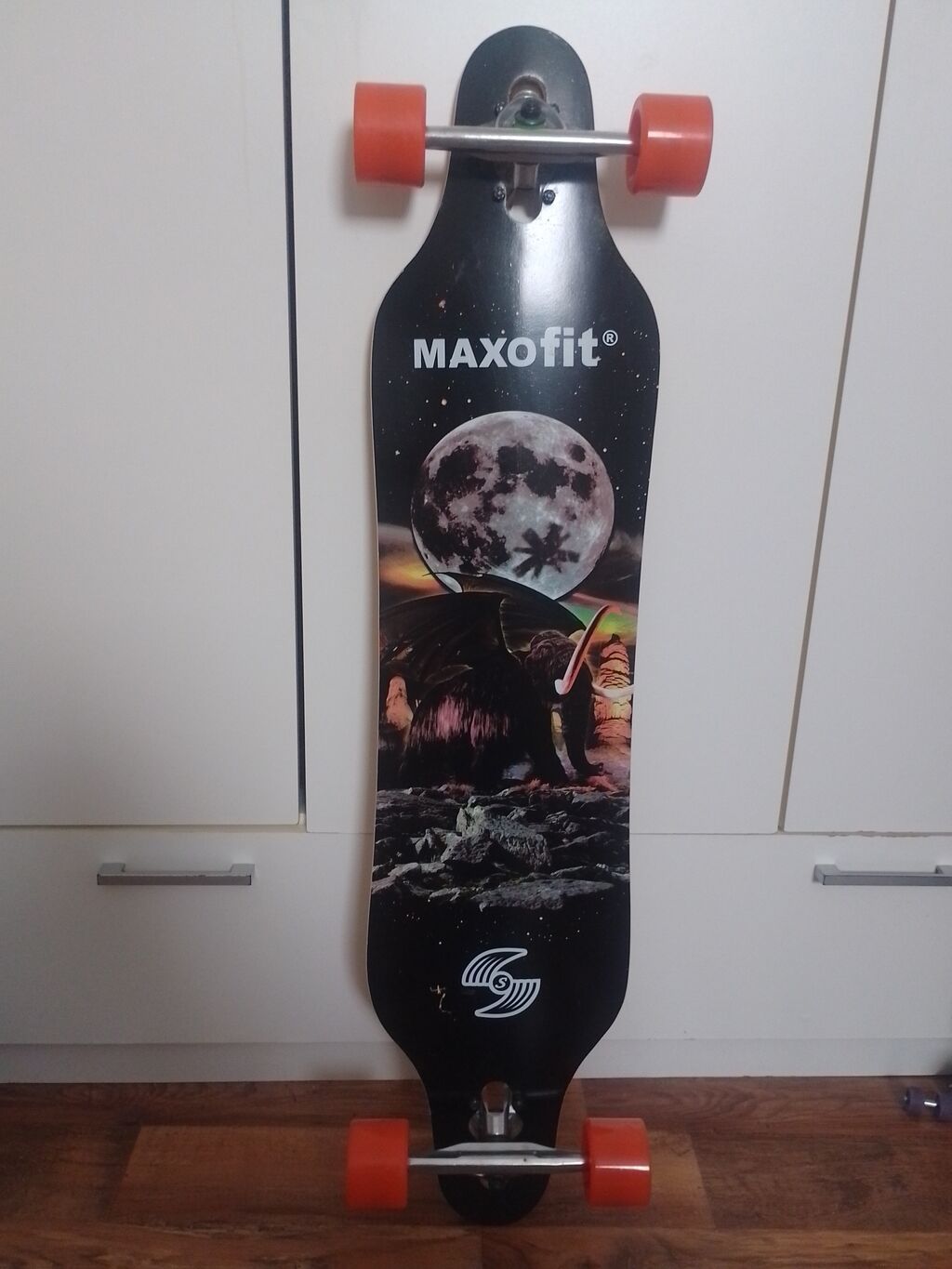 Longboard Skejtbord MAXOfit – drop-through komplet - Deck: višeslojni