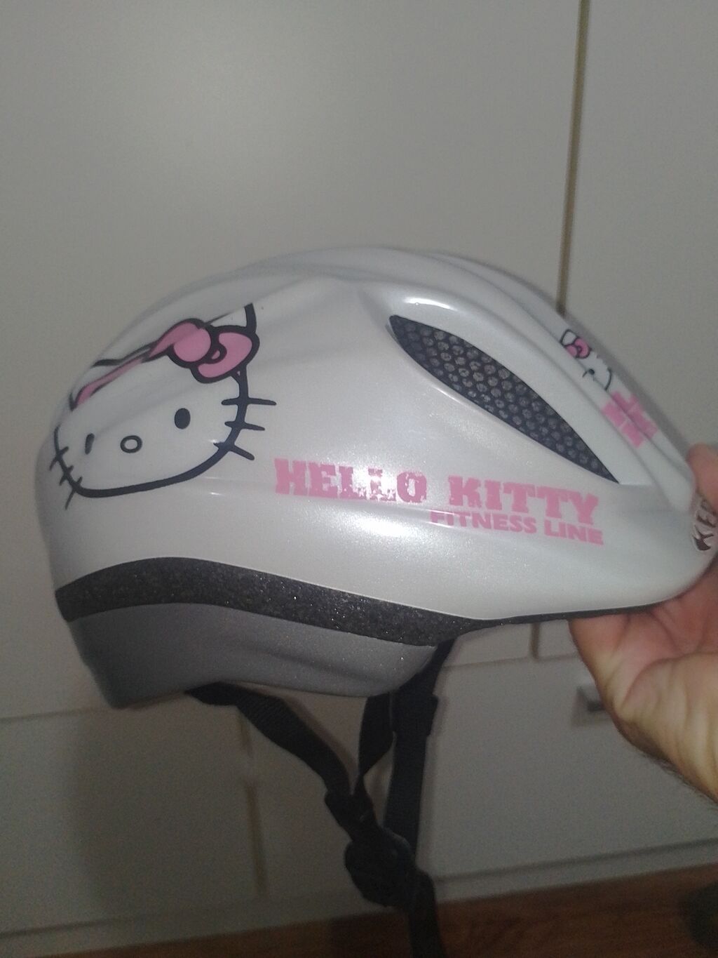 Dečija biciklistička kaciga KED – Hello Kitty Fitness Line vel M Obim