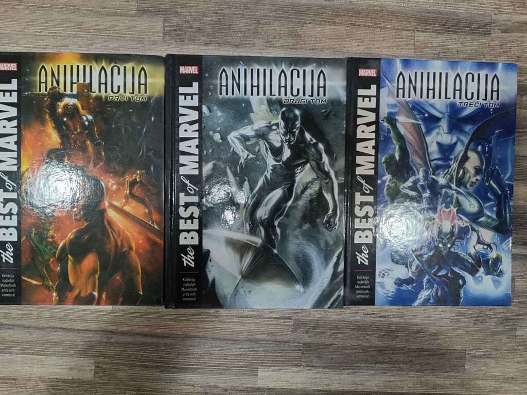 Anihilacija 1-3 (komplet) Opis: Ovaj epski Marvelov serijal donosi