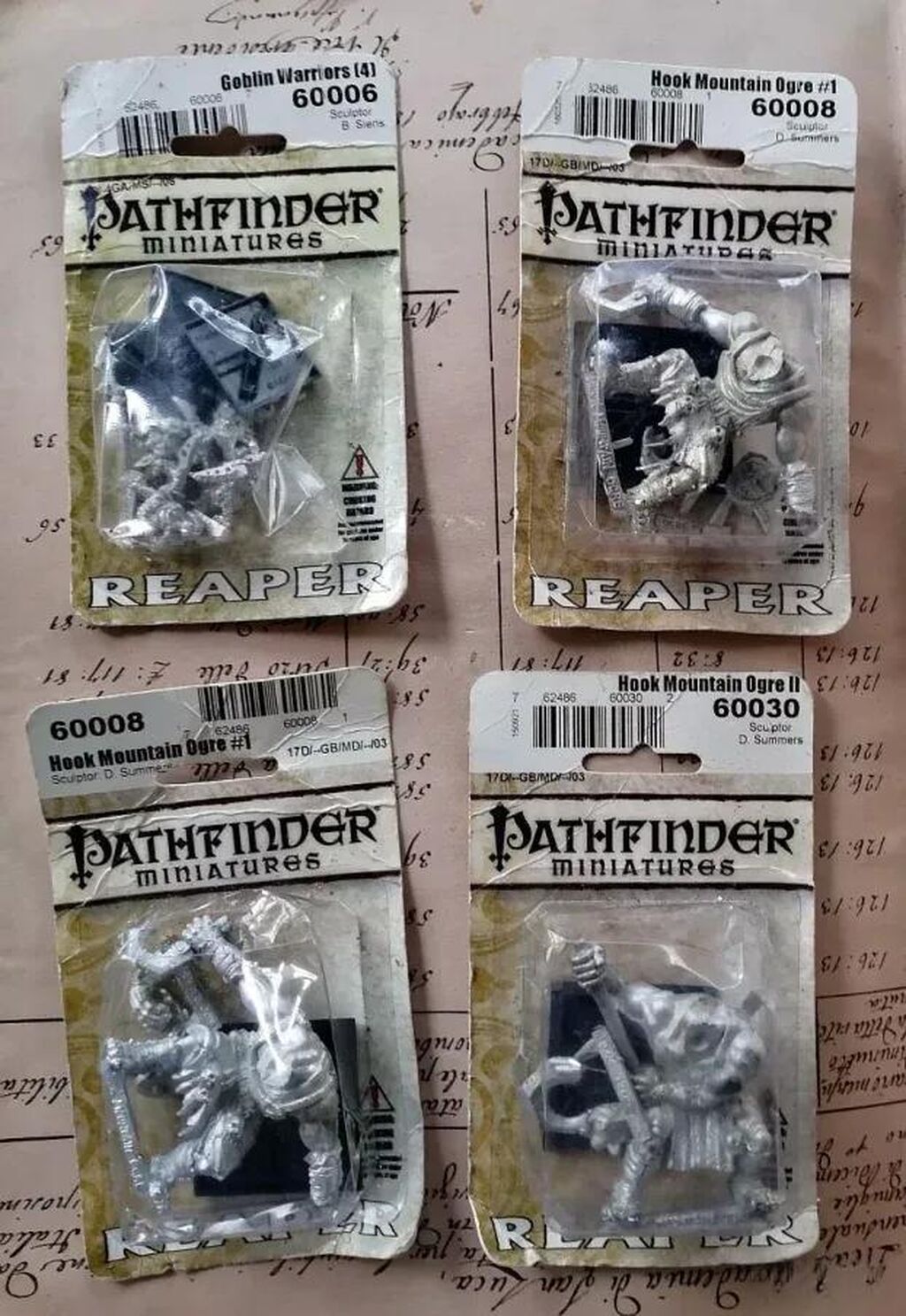 ORIGINALNE Vintage Pathfinder Metalne minijature USA. Made in USA